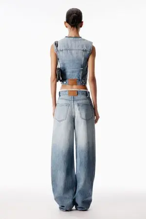 Alexander Wang Silk Brief Float Jean