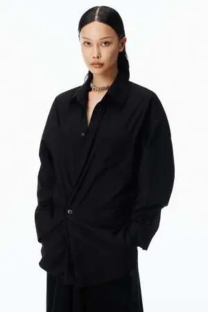 Alexander Wang Pre-styled Wrap Mini Dress