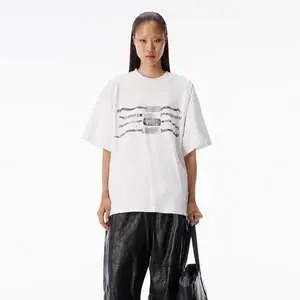 Alexander Wang Oversized Graphic Tee