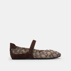 COACH Mary Jane Sneaker In Signature Jacquard