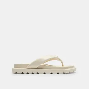 COACH Brynn Thong Sandal - Chalk