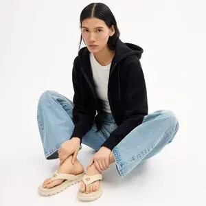 COACH Brynn Thong Sandal - Chalk