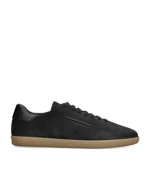 Zegna Suede 232 Sneakers - Navy