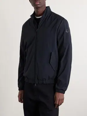 Nn07 Blaze 10038 Ribbed Woven Overshirt - Black