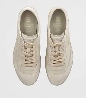 Brunello Cucinelli Suede Low-top Sneakers