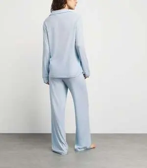 SKIMS Soft Lounge Pyjama Set - Blue