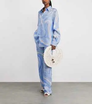 Emilio Pucci Silk Oversized Shirt