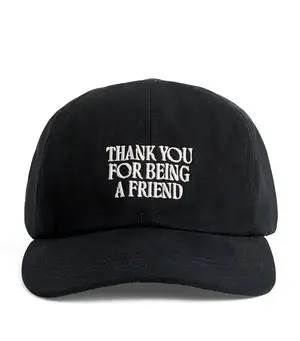 Ami Cotton Baseball Cap - Black