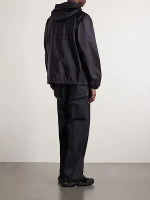 Moncler Logo-appliquéd Shell Hooded Jacket