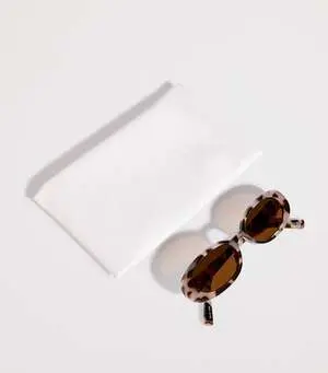Le Specs Outta Love Tortoiseshell Sunglasses - Brown