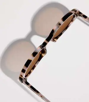 Le Specs Outta Love Tortoiseshell Sunglasses - Brown