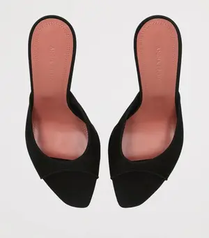 Amina Muaddi Alexa 95 Mesh Mules