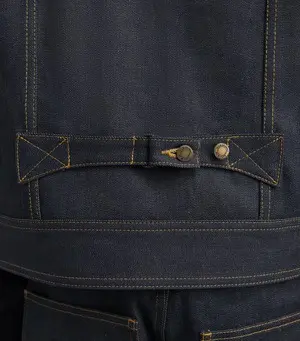 Thom Browne Selvedge Denim Trucker Jacket - Navy