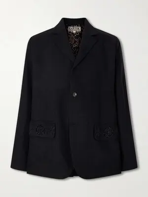 Men's Black Linen Suits