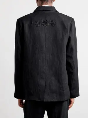 KARTIK RESEARCH Linen Blazer