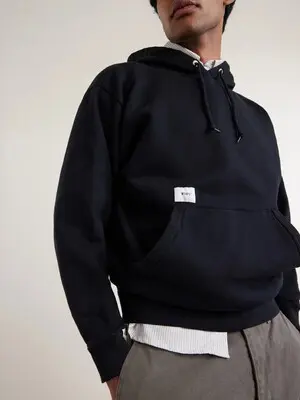 WTAPS Logo-appliquéd 'sign-yd' Hoodie - Black