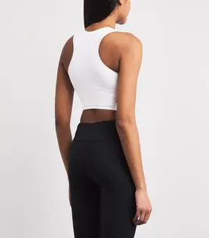 On Studio Cropped Tank Top - White