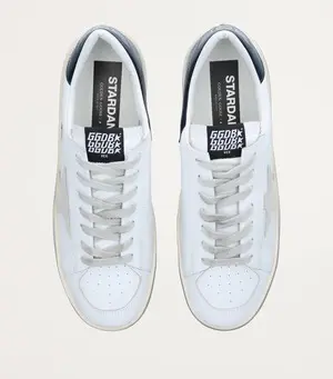 GOLDEN GOOSE Leather Stardan Sneakers - White