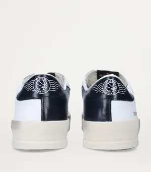 GOLDEN GOOSE Leather Stardan Sneakers - White