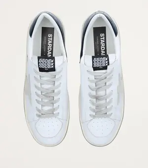 GOLDEN GOOSE Leather Stardan Sneakers - White