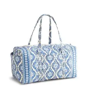 VERA BRADLEY Original Large Duffel Bag - Blue