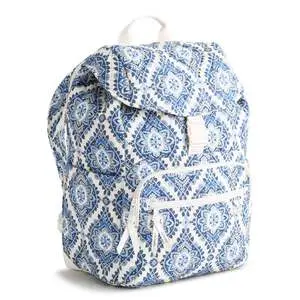 VERA BRADLEY Large Berkhill Backpack - Blue