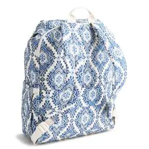VERA BRADLEY Large Berkhill Backpack - Blue