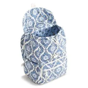 VERA BRADLEY Large Berkhill Backpack - Blue