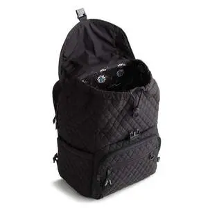 VERA BRADLEY Large Berkhill Backpack - Black