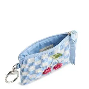 VERA BRADLEY Beaded Zip Pouch