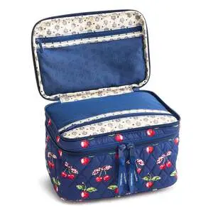 VERA BRADLEY Brush Up Cosmetic Case In Cherry Picking