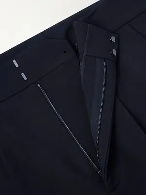 Fear Of God Flared Pleated Wool-blend Trousers