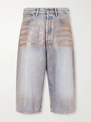 Acne Studios Frayed Shorts For Men