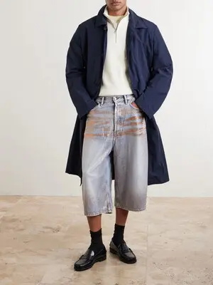 Acne Studios Judda U Straight-leg Denim Shorts