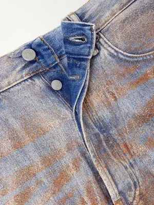 Acne Studios Judda U Straight-leg Denim Shorts