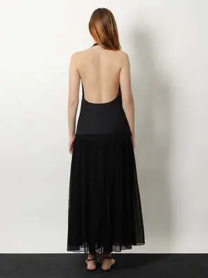 RÓHE Pleated Long Dress