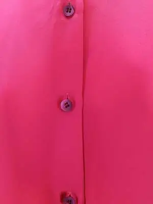 Dries Van Noten Casia Silk Shirt - Pink