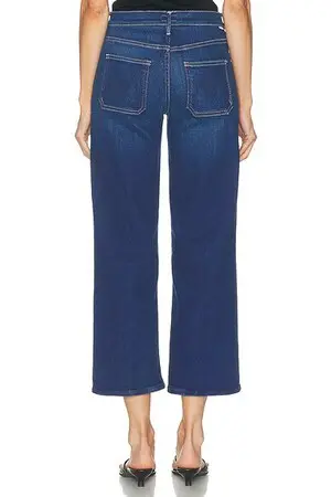 MOTHER The Patch Pocket Mid Rise Maven Ankle Jeans - Cocktail Hour