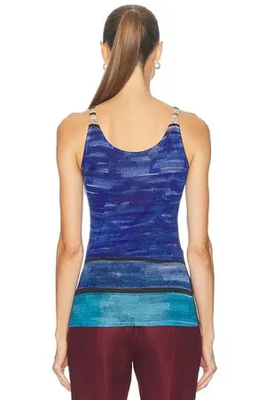 Gabriela Hearst Ecliptor Tank Top - Water Multi