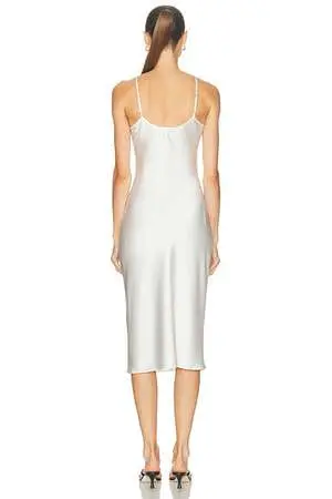 FLEUR DU MAL Frankie Lace Slip Dress
