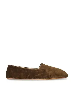 THE ROW Ponti Slipper - Moss