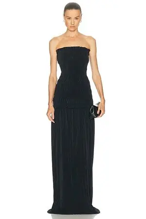 Atlein Strapless Long Dress