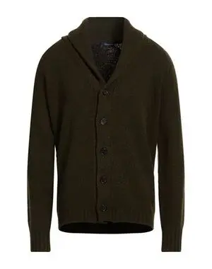DRUMOHR Merino Wool Cardigan Green