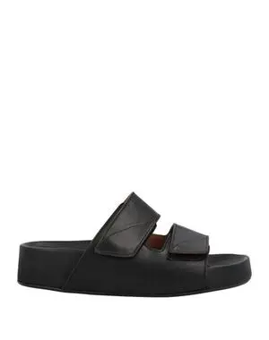 ATP ATELIER Sandals In Soft Leather - Black