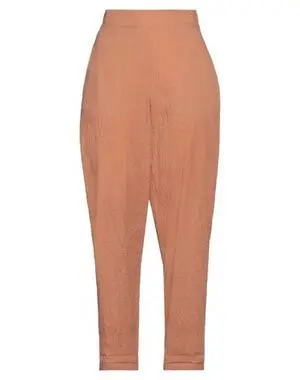 Momoni Cotton Elastane Tapered Leg High Waisted Chinos