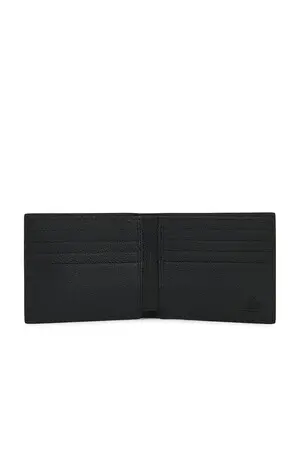Valentino Garavani Vlogo Signature Billfold Wallet In Black - Nero