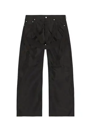 Rick Owens Megastrapped Geth Jeans - Black