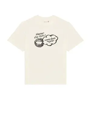 HONOR THE GIFT Never Been Regular Tee - White