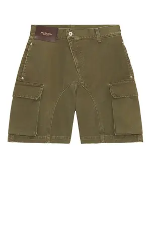 JW Anderson Twisted Patch Pocket Short - Khaki