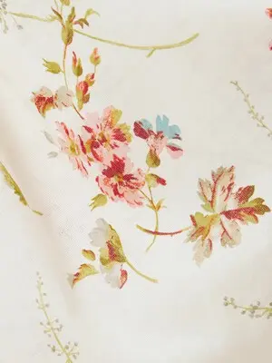 DÔEN Emmaretta Floral-print Organic Cotton Midi Dress - Multi
